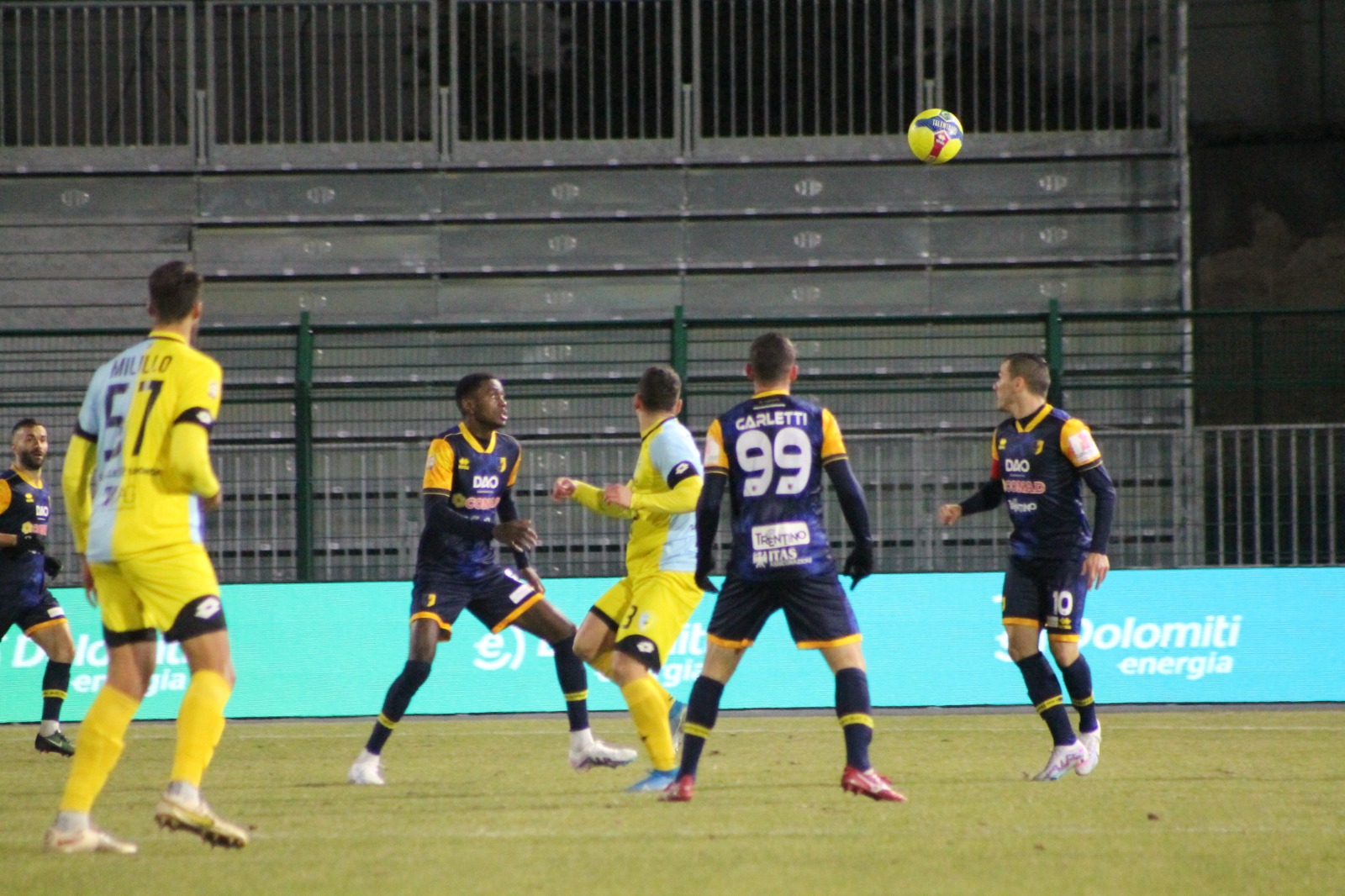 Calcio. Trento, buon pareggio contro l'Arzignano. La risalita continua ...